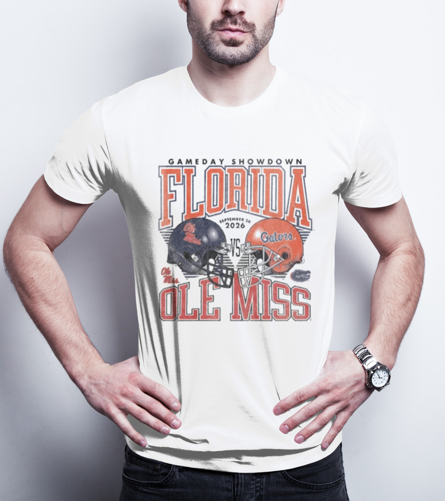 Florida Gameday Showdown Ole Miss September 26 2026 T-Shirt
