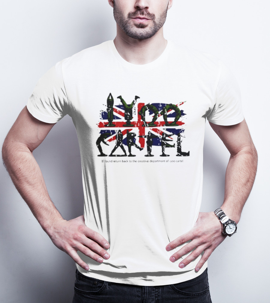 Iyoo Cartel Toy Soldiers Union Jack Flag T-Shirt