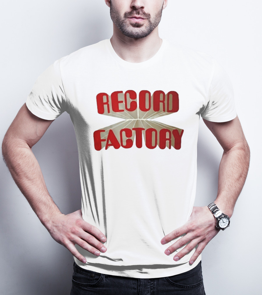 Record Factory Sunnyvale Music Retro Nostalgia T-Shirt