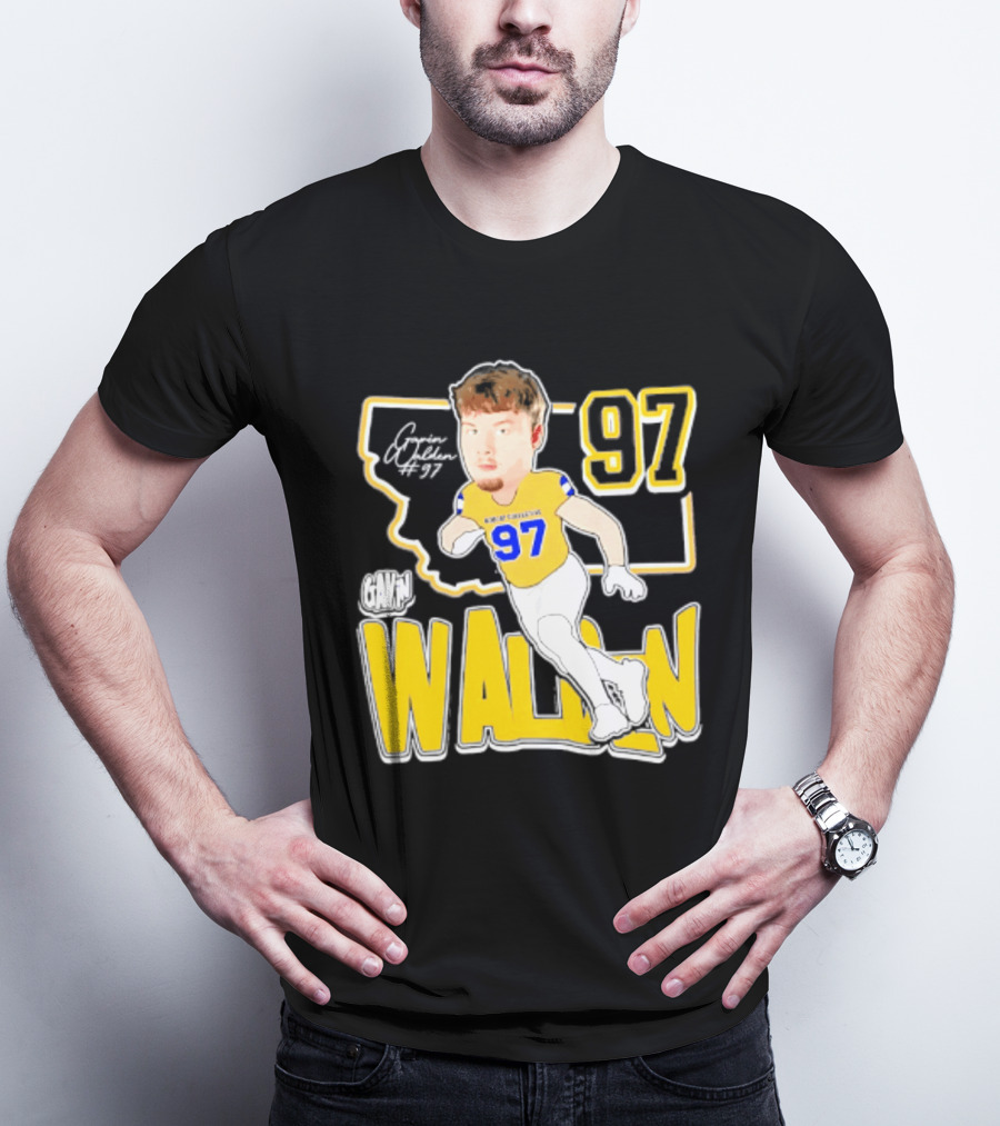 Montana State Bobcats Player Walden 97 Caricature 2026 T-Shirt