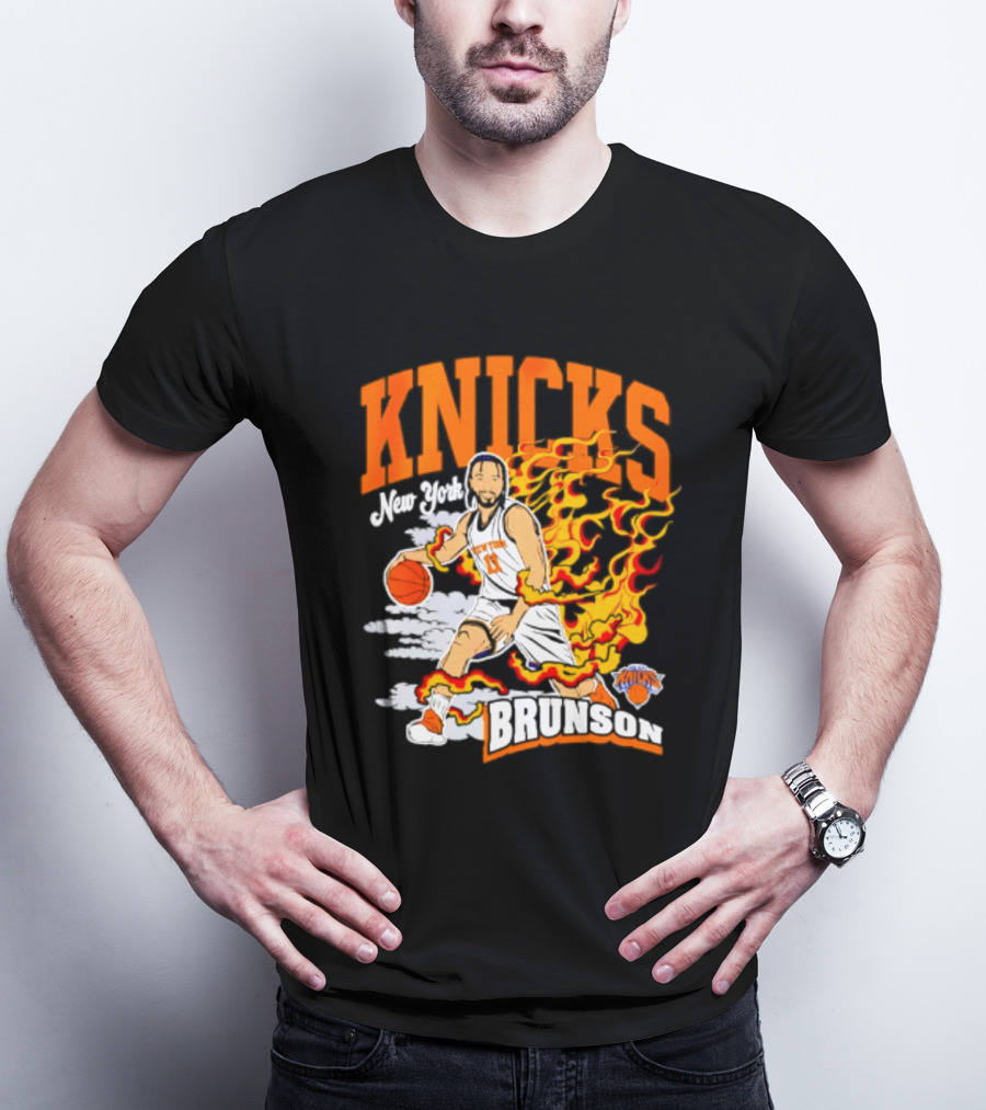 Knicks Jalen Brunson Fired Up New York Knicks T-Shirt