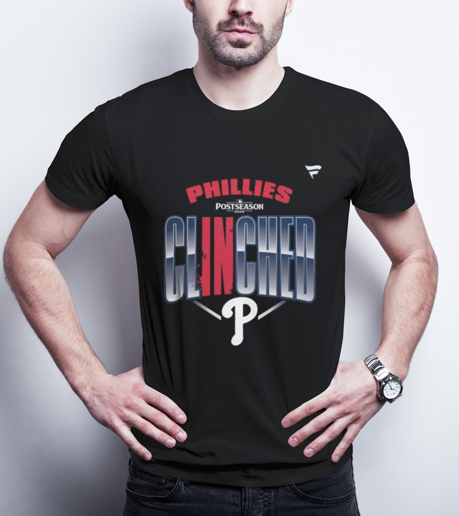 Philadelphia Phillies 2026 Postseason Clinched Locker Room T-Shirt