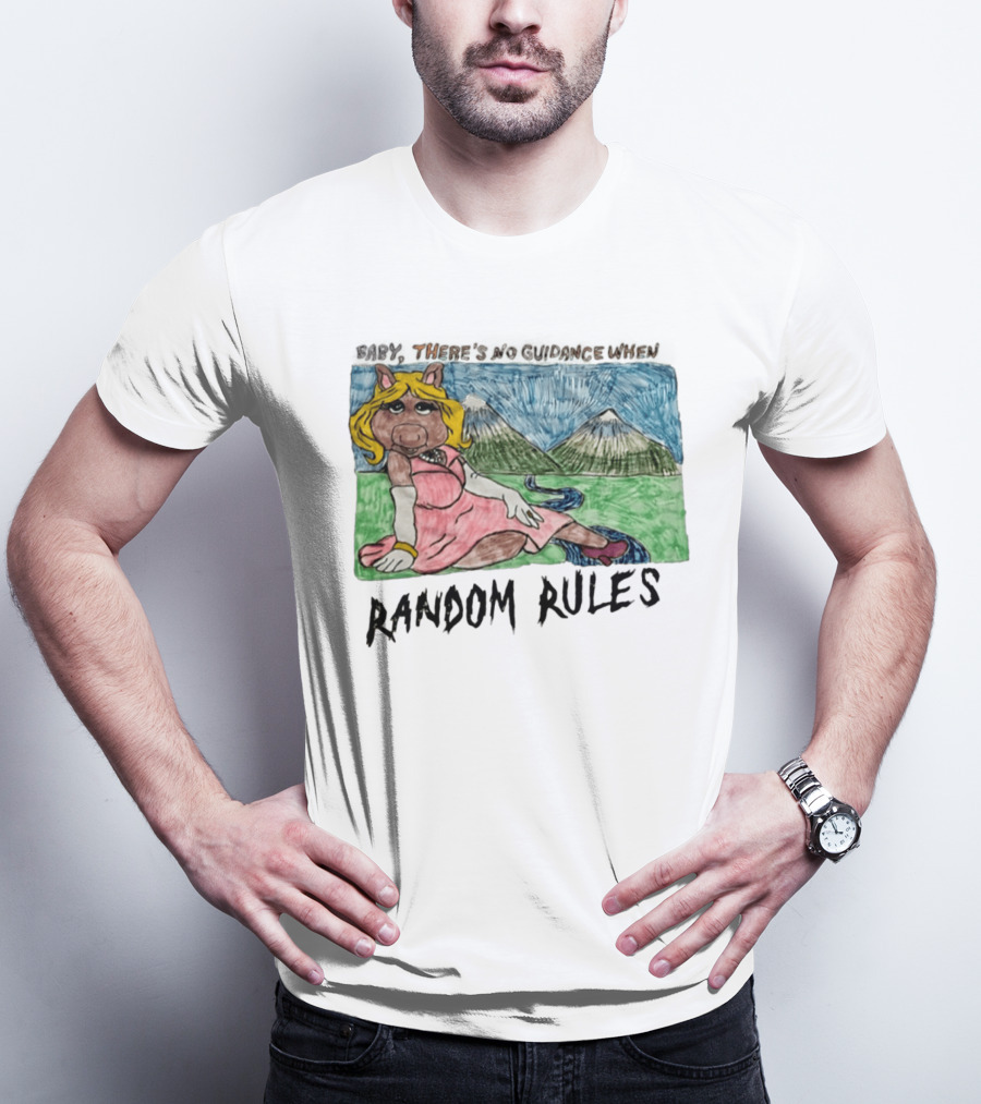Baby There's No Guidance When Random Rules Miss Piggy Mountains Stream T-Shirt