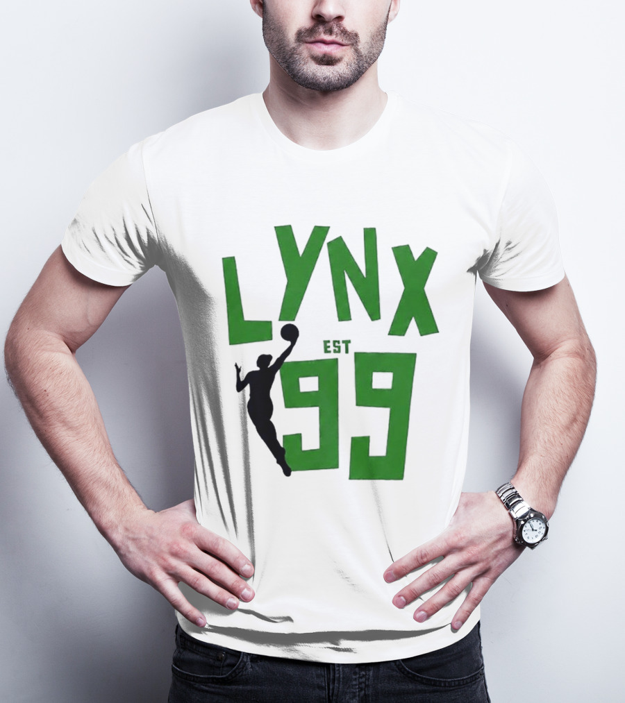 Lynx EST 99 Green Basketball T-Shirt