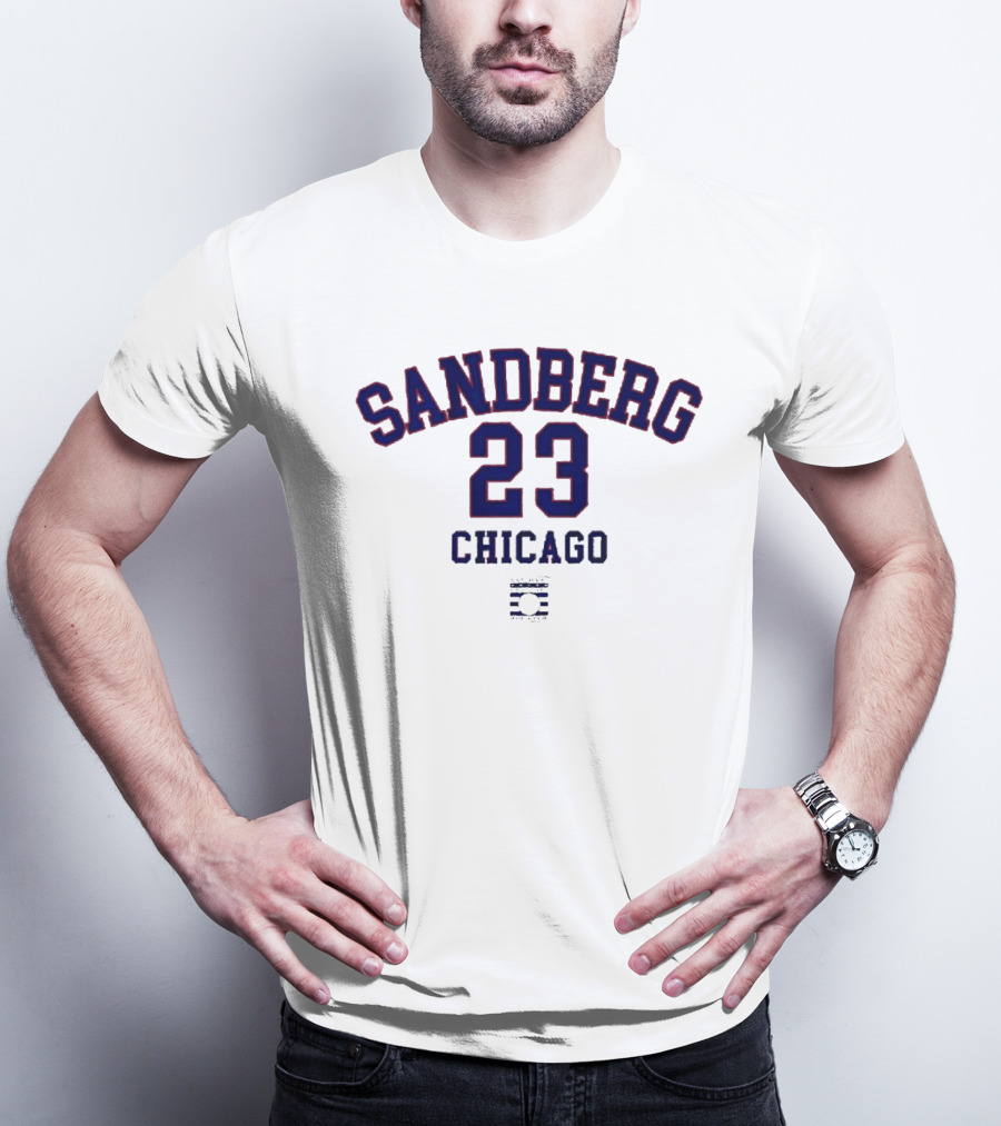 Sandberg 23 Chicago Retro Ryne Sandberg October's Finest T-Shirt