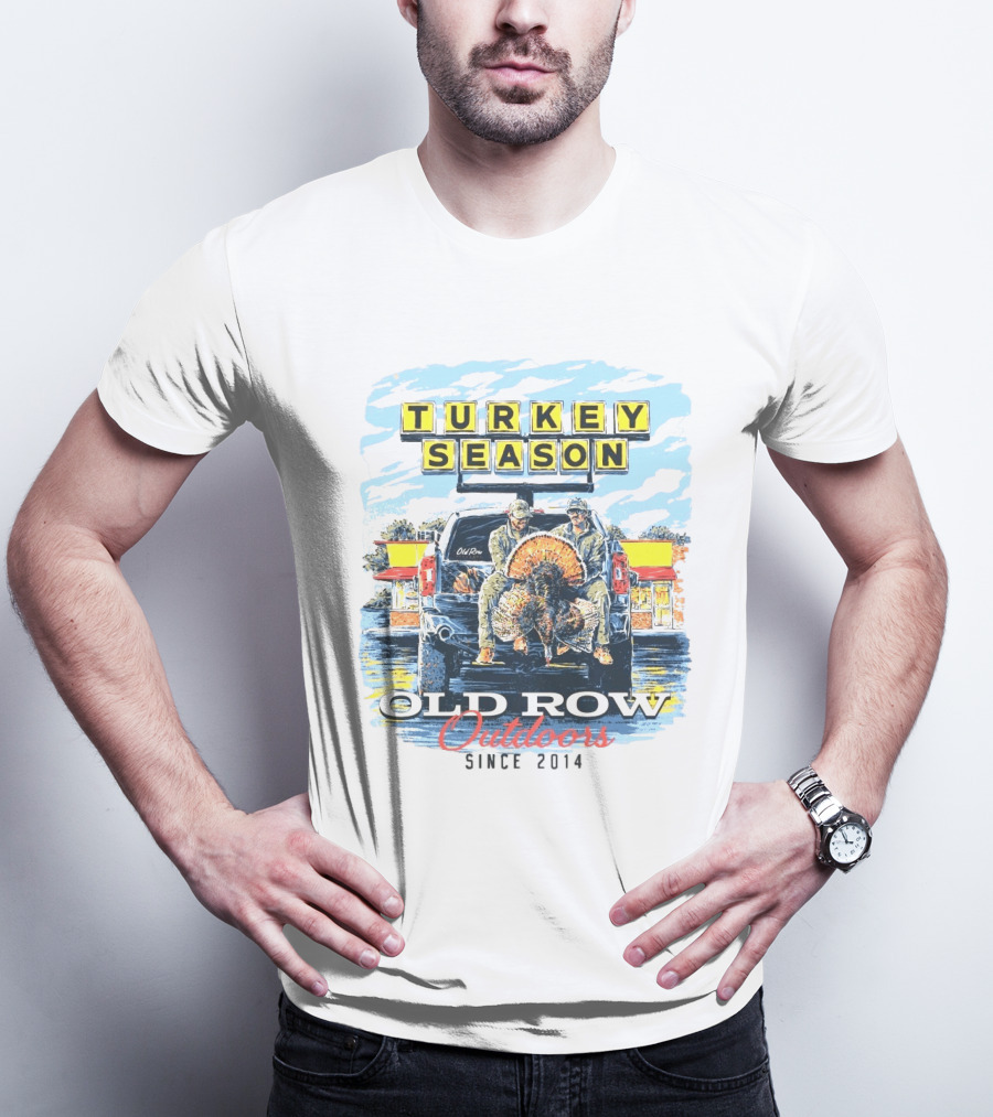 Turkey Season Old Row Outdoors Since 2014 T-Shirt