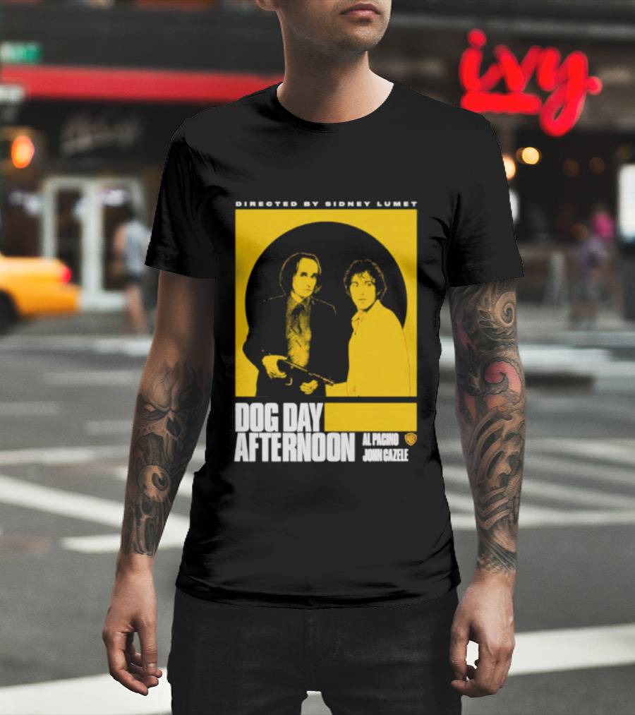 Directed By Sidney Lumet Dog Day Afternoon Al Pacino John Cazale Warner Bros T-Shirt