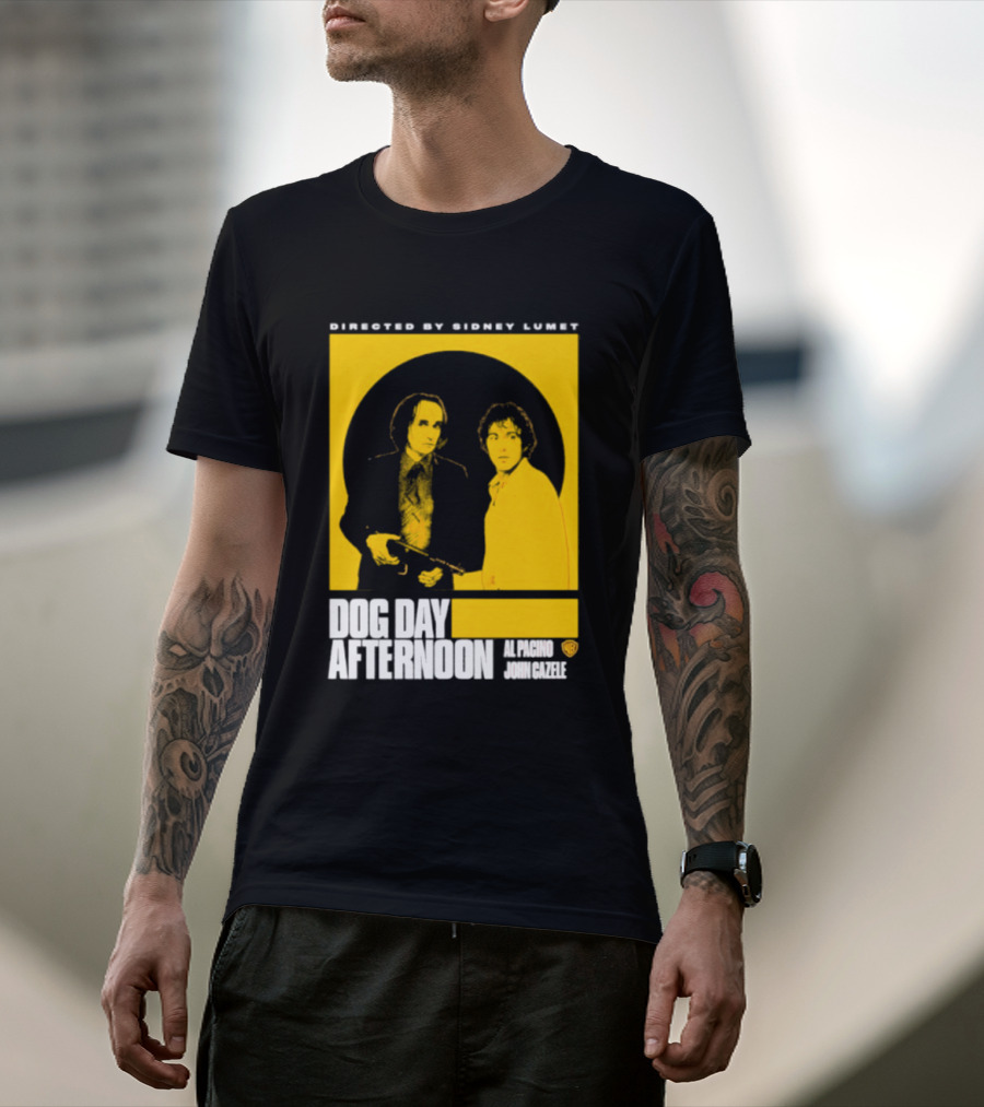 Directed By Sidney Lumet Dog Day Afternoon Al Pacino John Cazale Warner Bros T-Shirt
