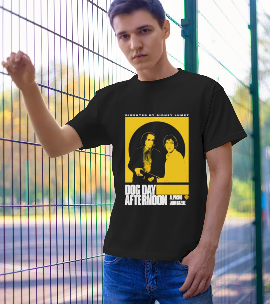 Directed By Sidney Lumet Dog Day Afternoon Al Pacino John Cazale Warner Bros T-Shirt