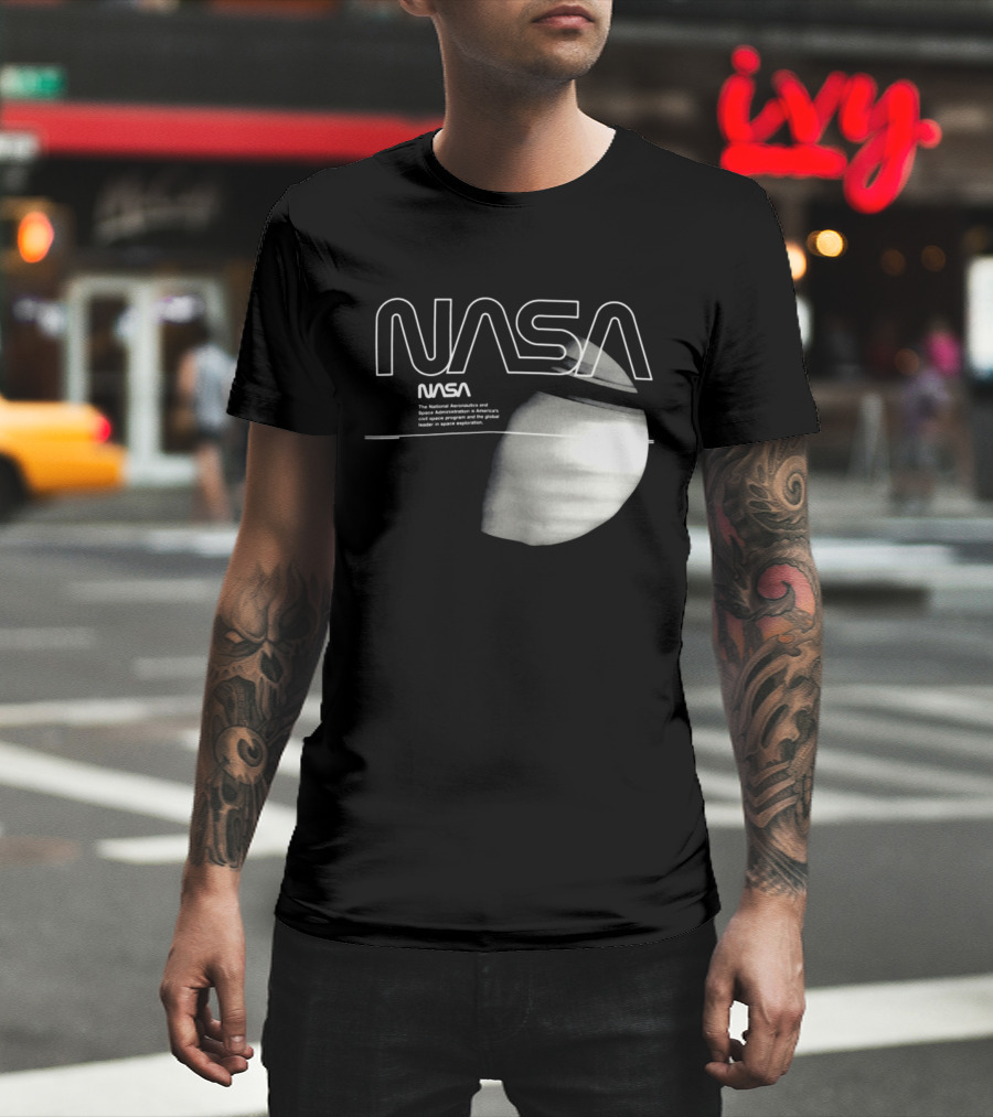 Alpha Industries NASA Galaxy Essential Crew Space Exploration T-Shirt
