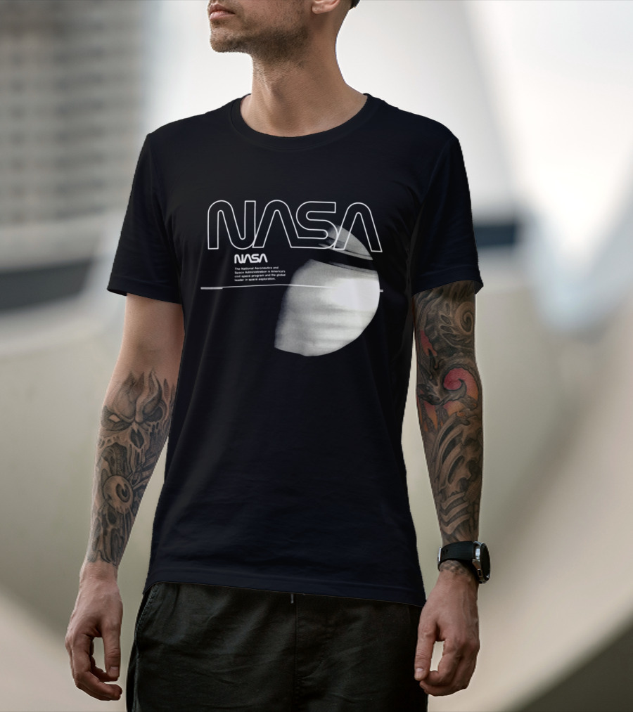 Alpha Industries NASA Galaxy Essential Crew Space Exploration T-Shirt