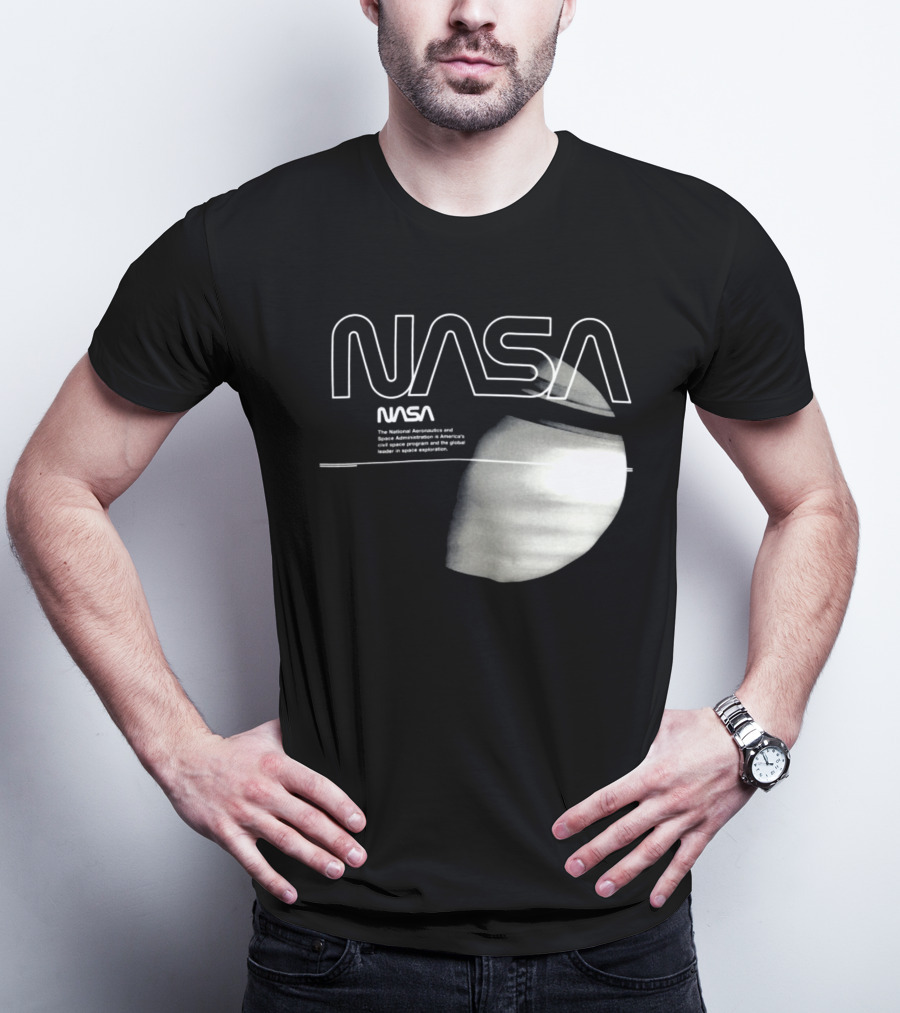 Alpha Industries NASA Galaxy Essential Crew Space Exploration T-Shirt