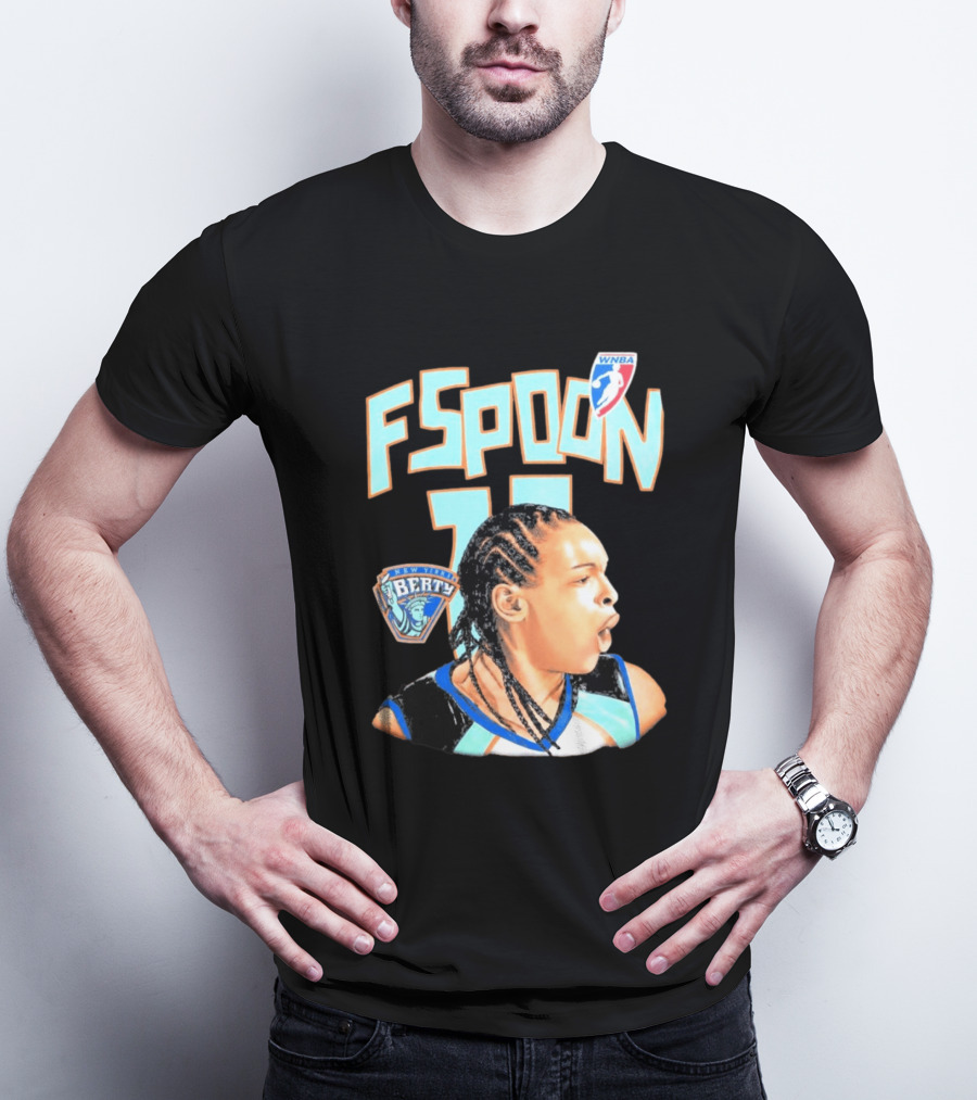WNBA New York Liberty F Spoon 11 Iconic Player T-Shirt