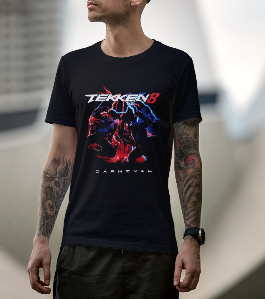 TEKKEN 8 Jin Vs Kazuya CARNIVAL Collection T-Shirt
