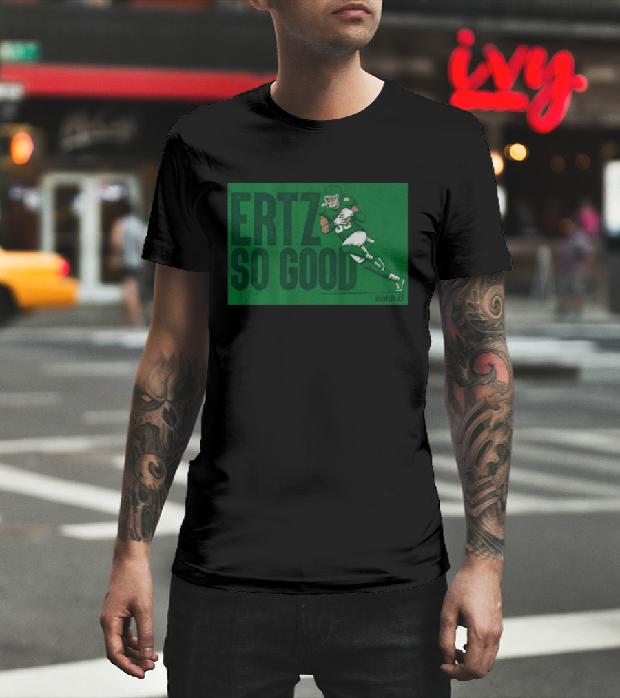 Ertz So Good NFLPA Football Philadelphia Green 86 T-Shirt