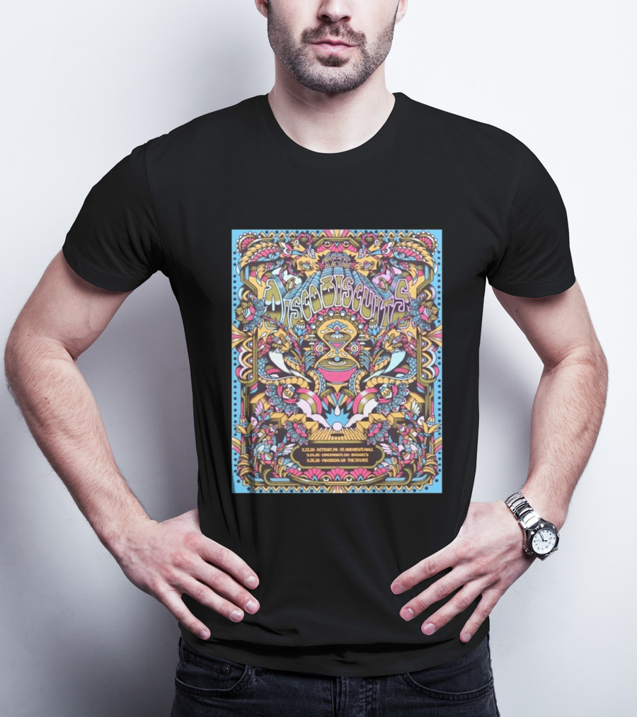 The Disco Biscuits At The Sylvee Madison WI Three Night Event September 26 2026 T-Shirt
