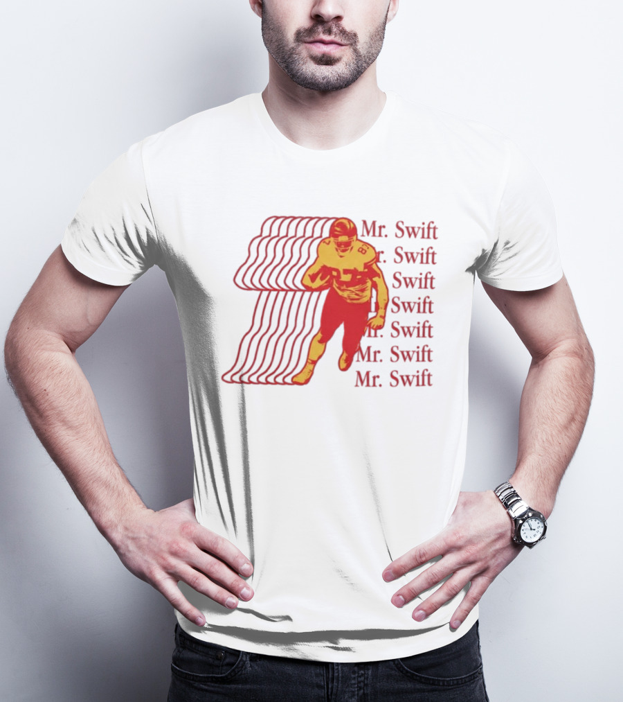 Mr. Swift 87 KC Chiefs Football 2026 T-Shirt