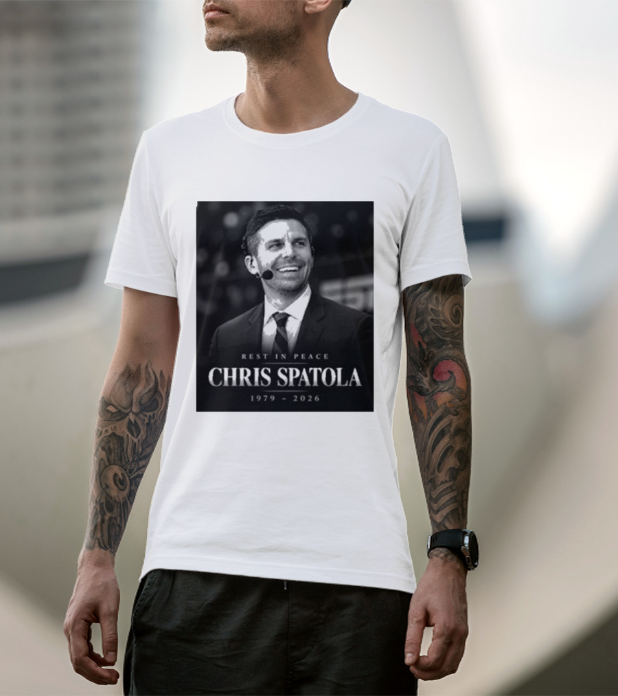 Rest In Peace Chris Spatola 1979 2026 ESPN T-Shirt