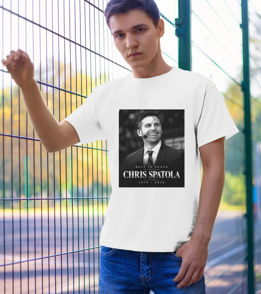 Rest In Peace Chris Spatola 1979 2026 ESPN T-Shirt