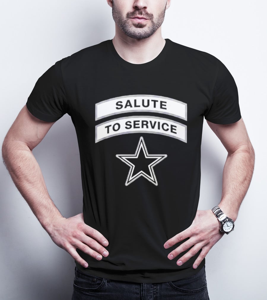 Dallas Cowboys Salute To Service Star 2026 T-Shirt