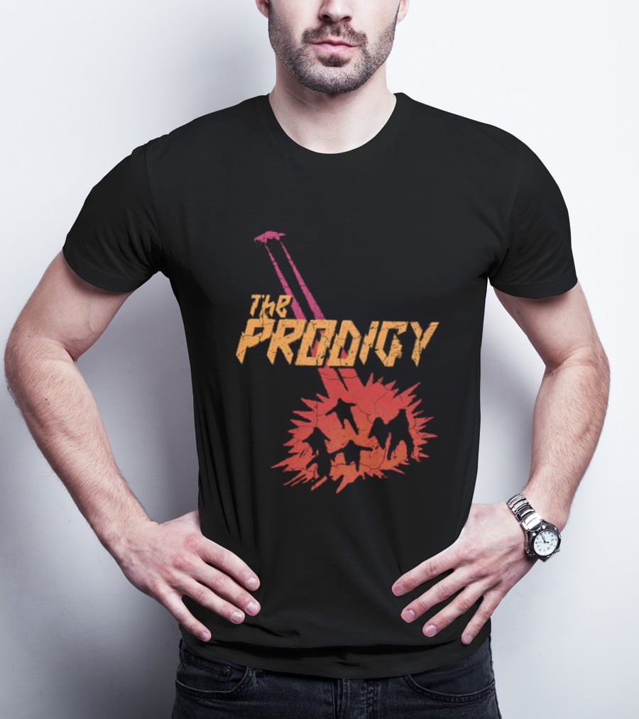 The Prodigy 2026 Tour Invaders UFO Explosion T-Shirt