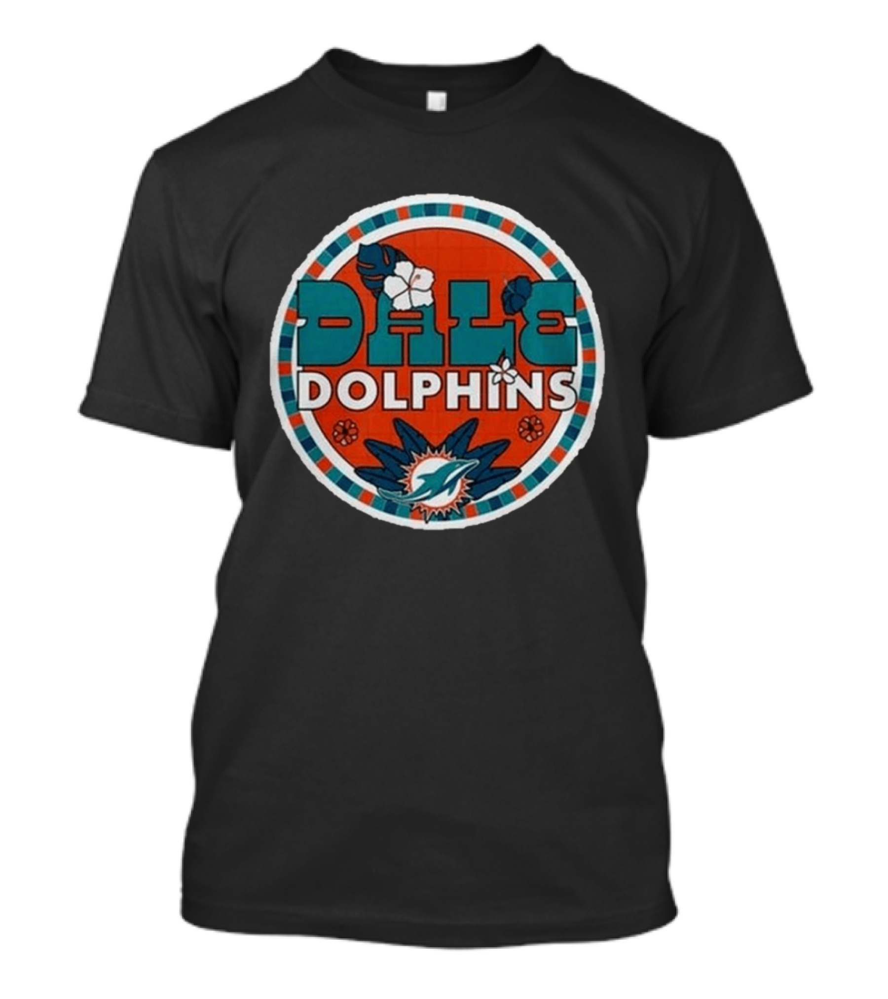 Miami Dolphins Dale Hispanic Heritage Month Aqua T-Shirt