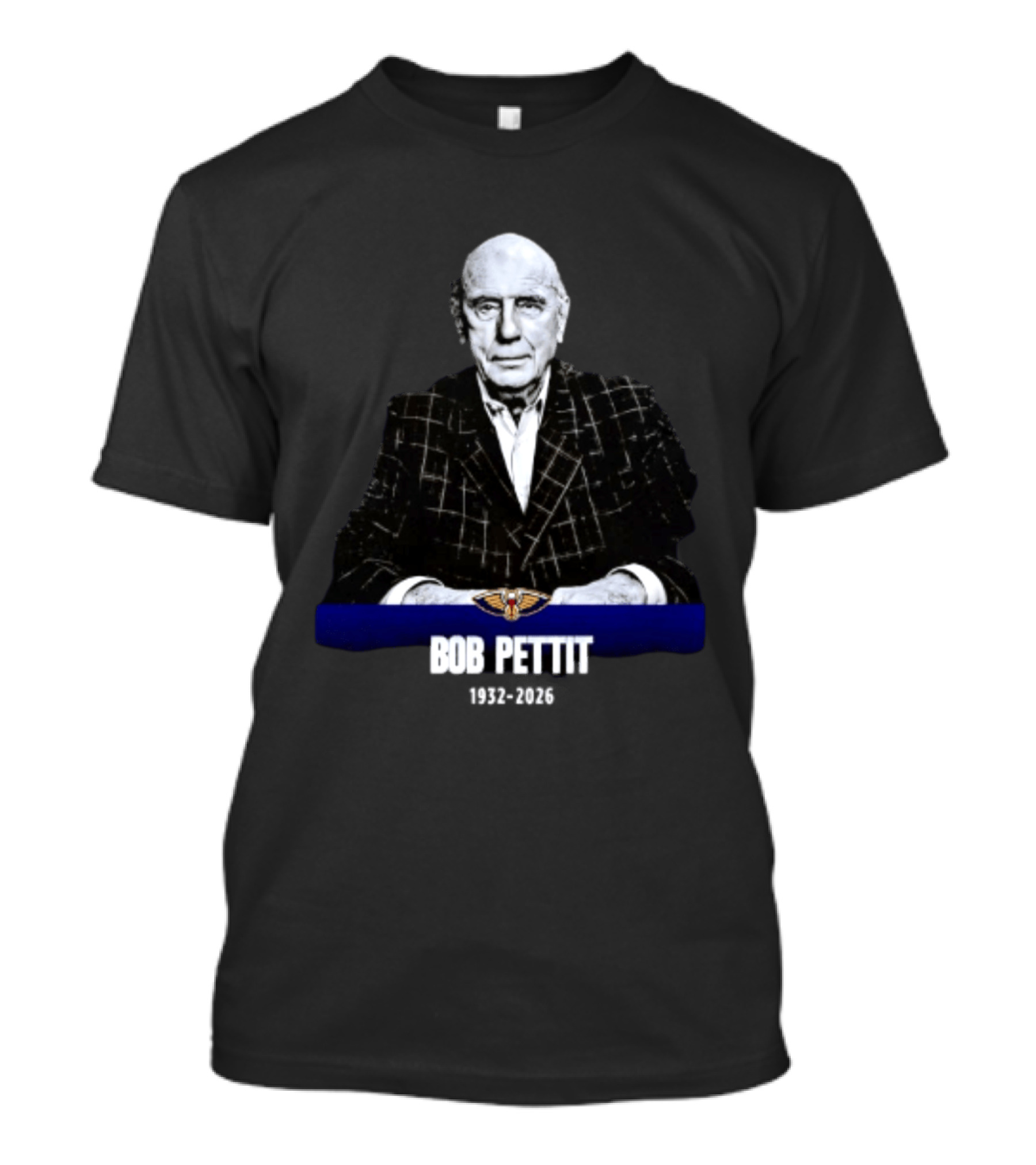 Bob Pettit 1932 2026 Pelicans T-Shirt