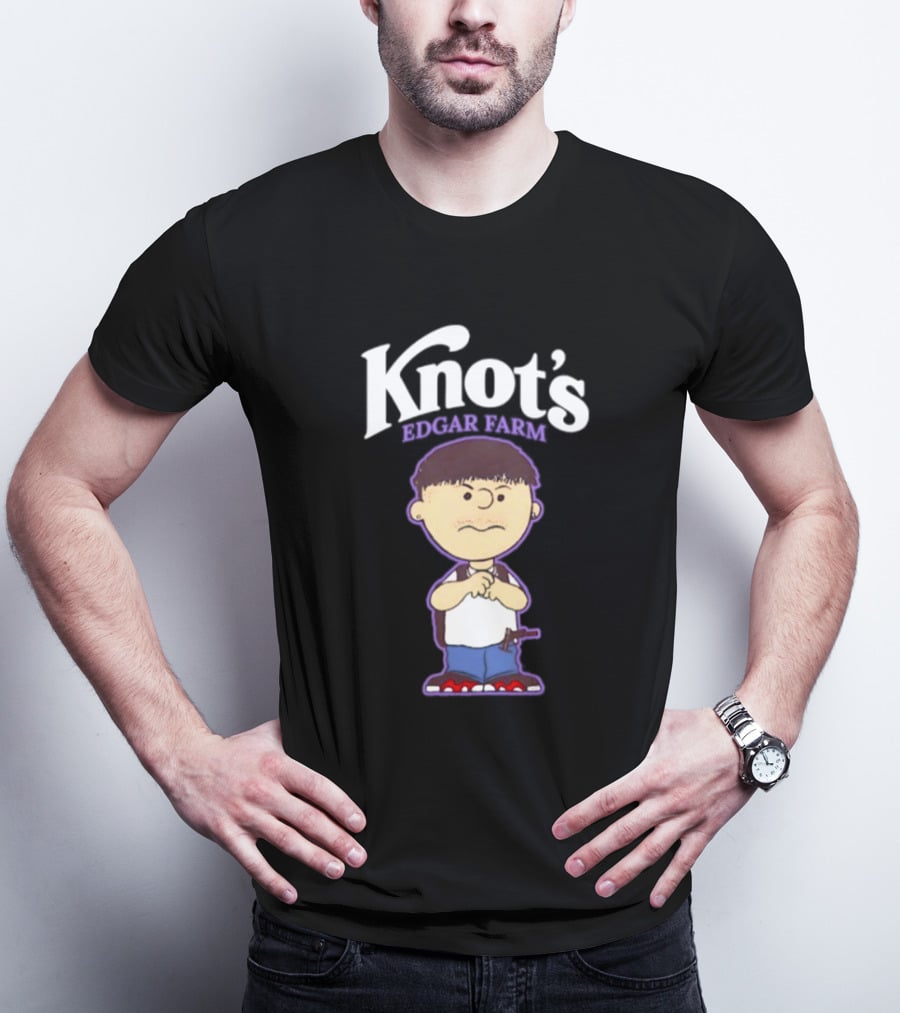 Knot's Edgar Farm Peanuts Charlie Brown T-Shirt