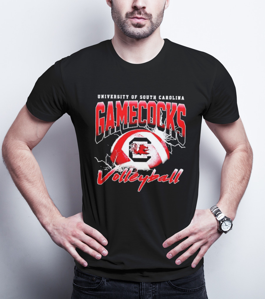 University Of South Carolina Gamecocks Volleyball Team T-Shirt