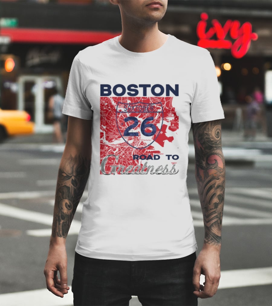 Boston Soxtober 26 Road To Greatness T-Shirt