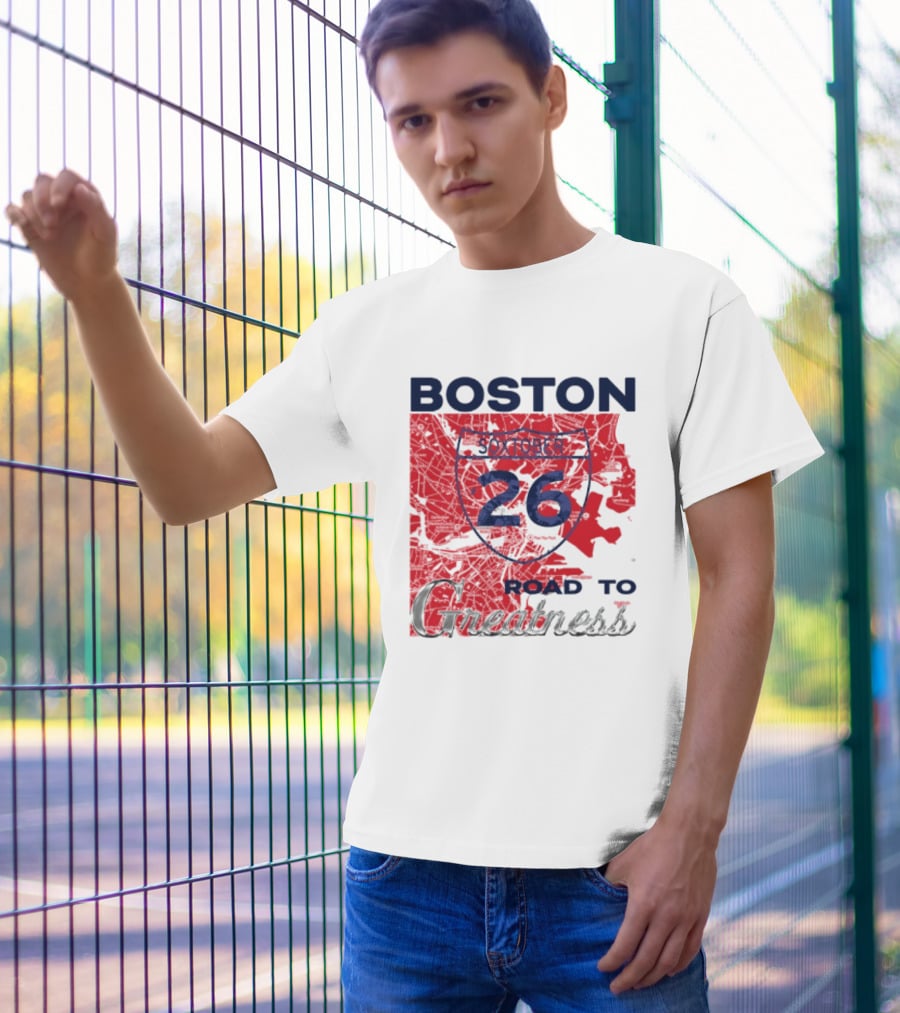 Boston Soxtober 26 Road To Greatness T-Shirt