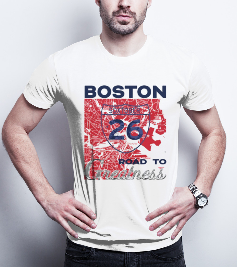 Boston Soxtober 26 Road To Greatness T-Shirt