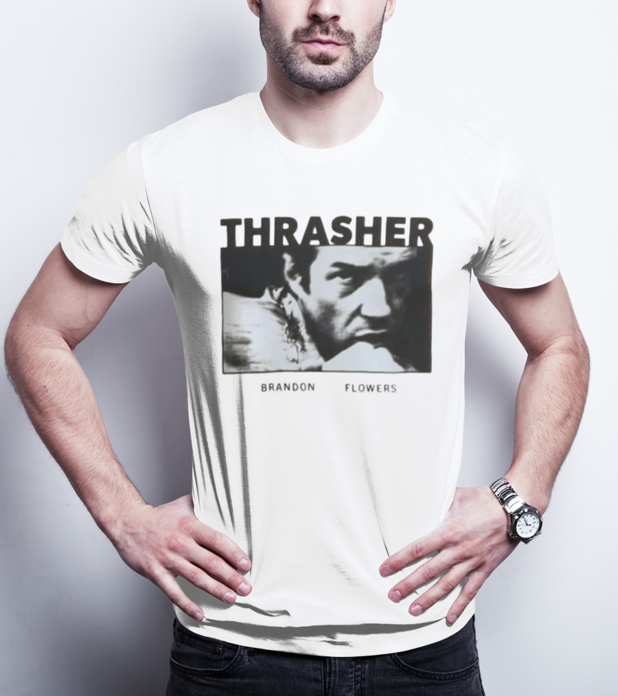 Brandon Flowers Thrasher 2026 Tour Dates T-Shirt