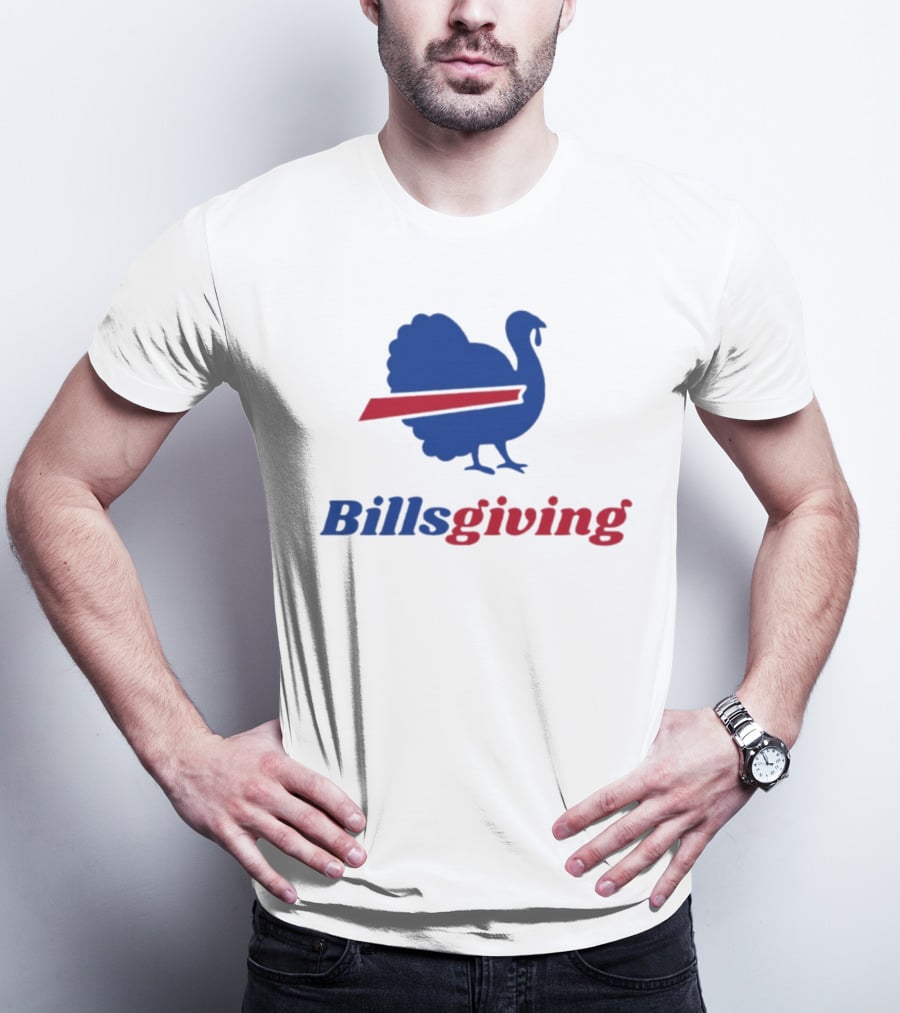 Buffalo Bills Turkey Billsgiving Thanksgiving T-Shirt