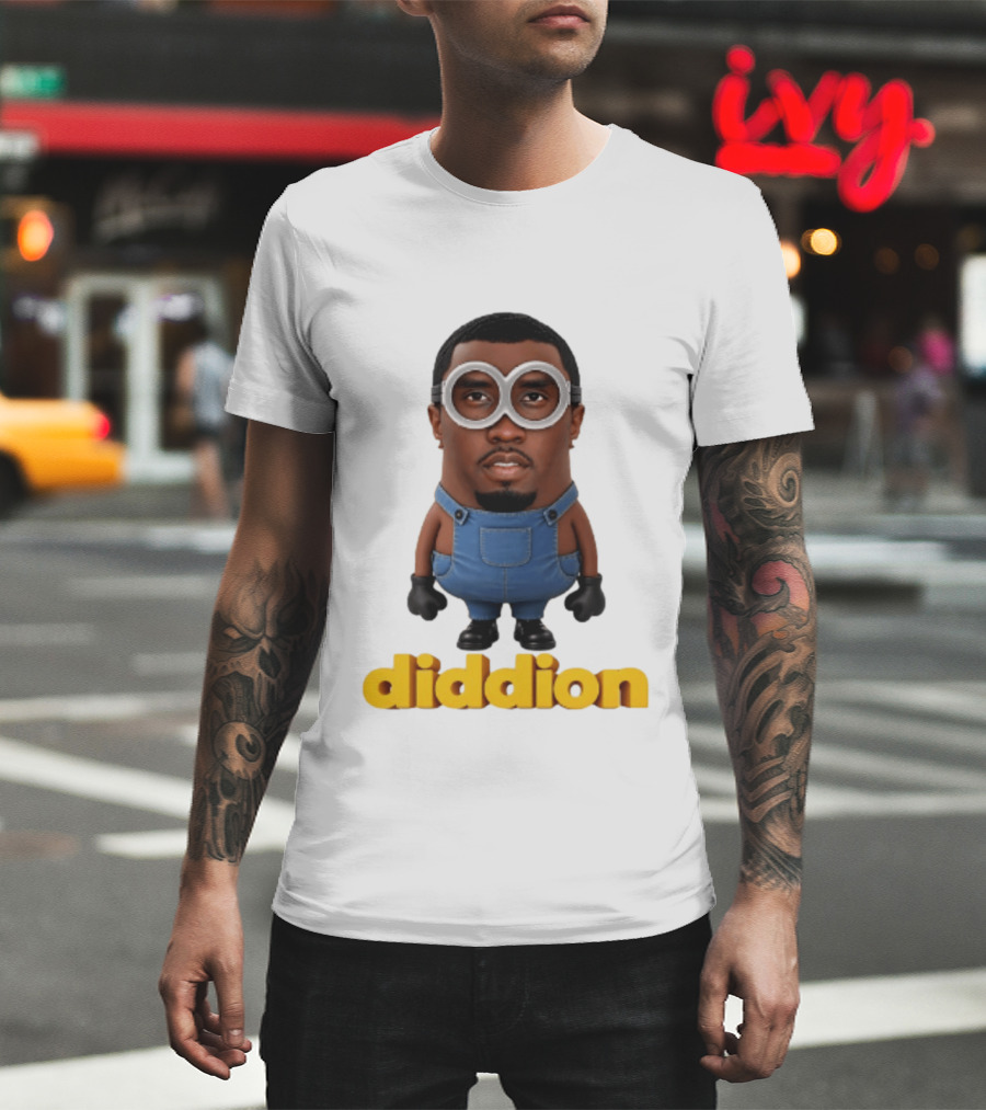 Diddy Minions Crossover Diddion Mashup T-Shirt