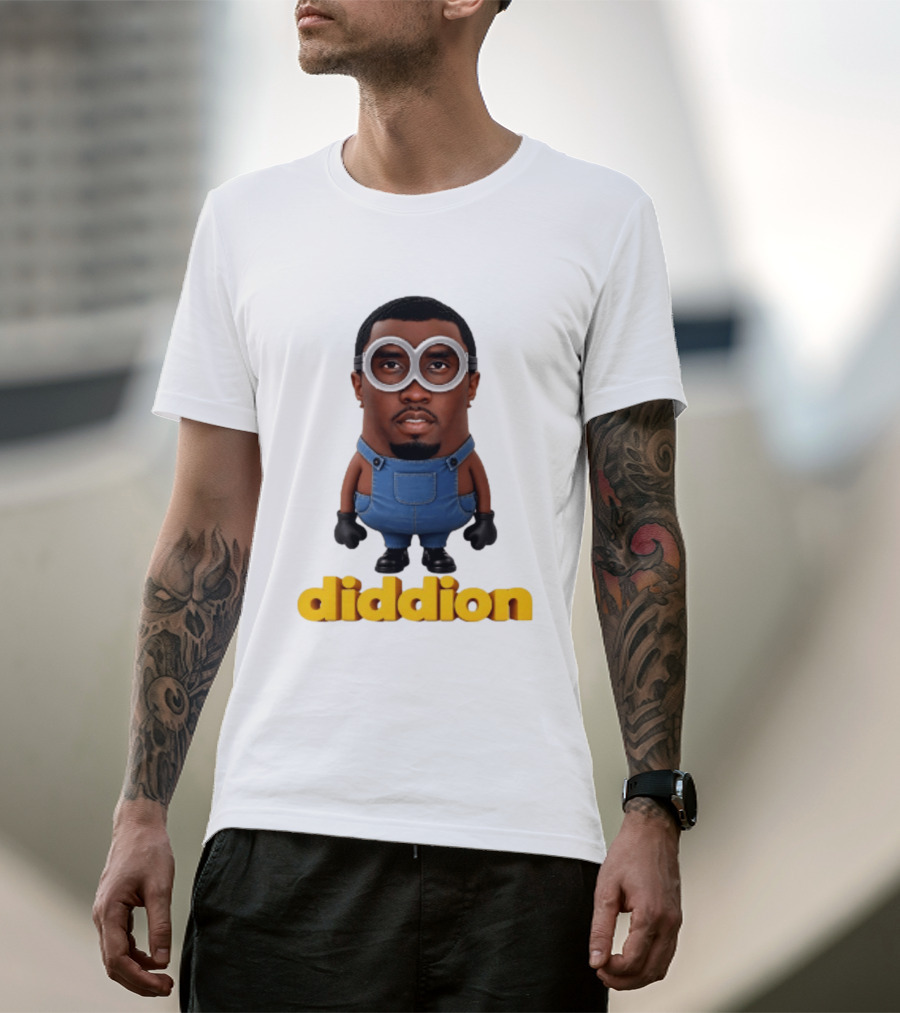 Diddy Minions Crossover Diddion Mashup T-Shirt