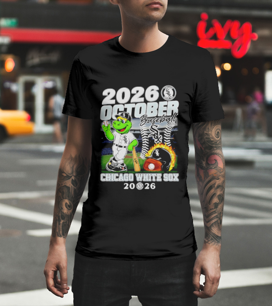 2026 October Chicago White Sox Postseason Baseball T-Shirt