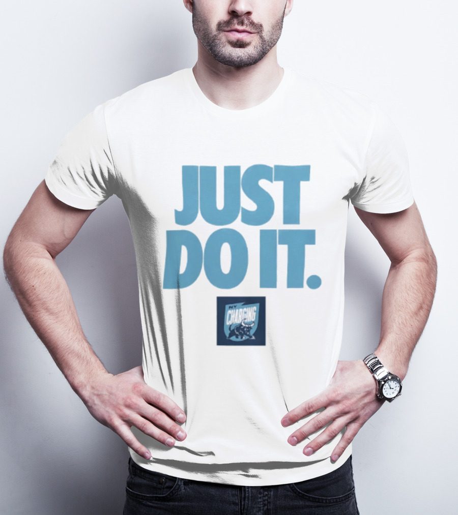 New York Charging Just Do It Bull T-Shirt