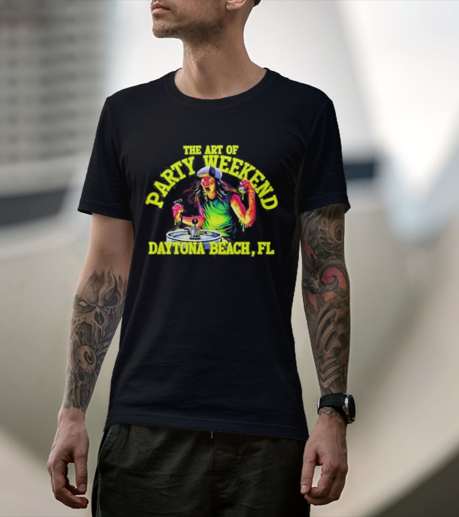 Party Weekend 2026 Daytona Beach Florida Municipal Waste T-Shirt