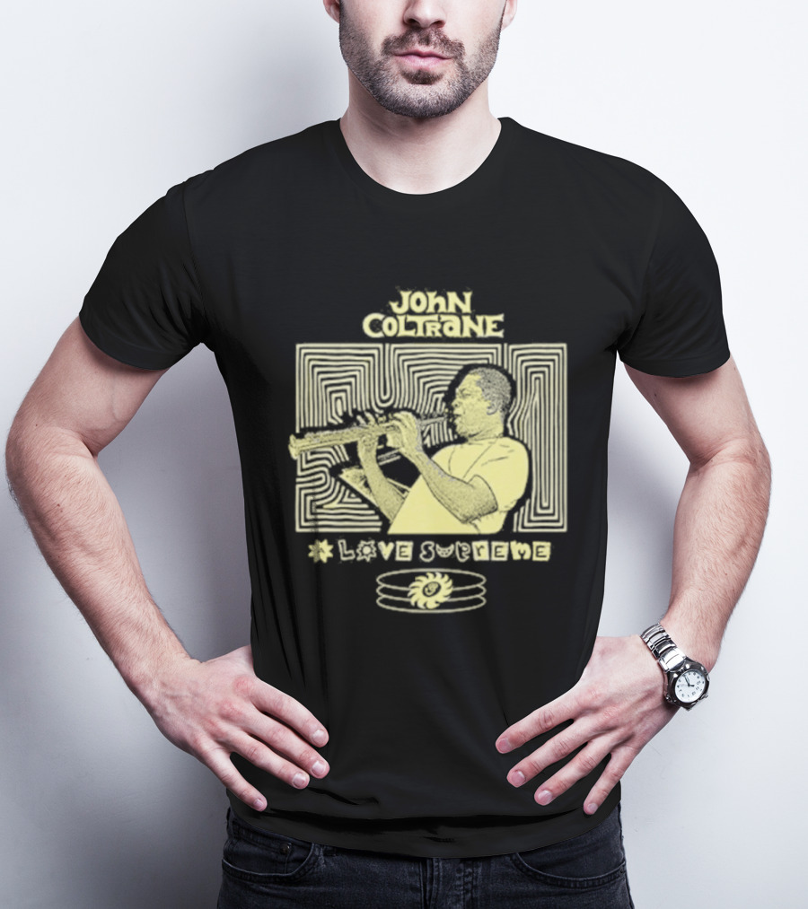 John Coltrane Live Supreme Jazz Iconic Performance T-Shirt