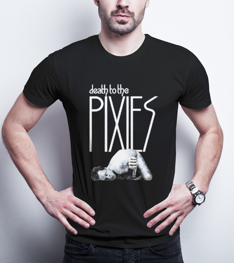 Les Claypool Wearing Death To The Pixies T-Shirt