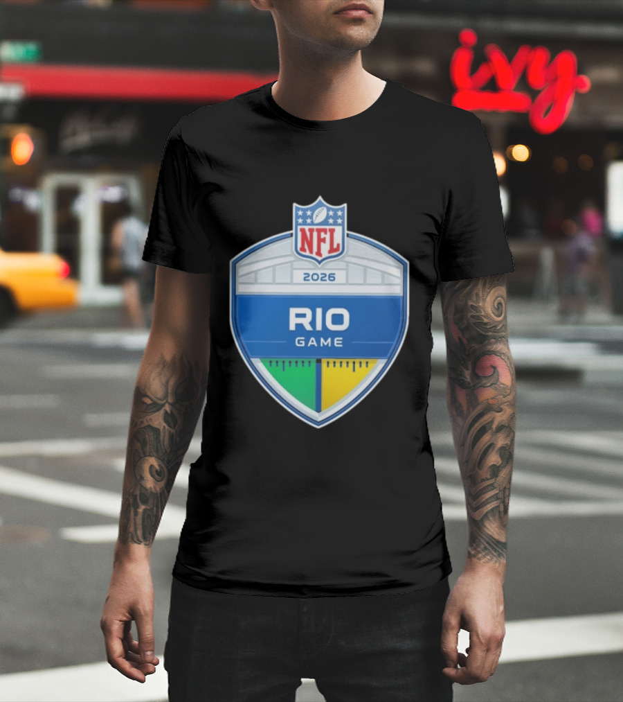 NFL Rio Game Maracana 2026 T-Shirt