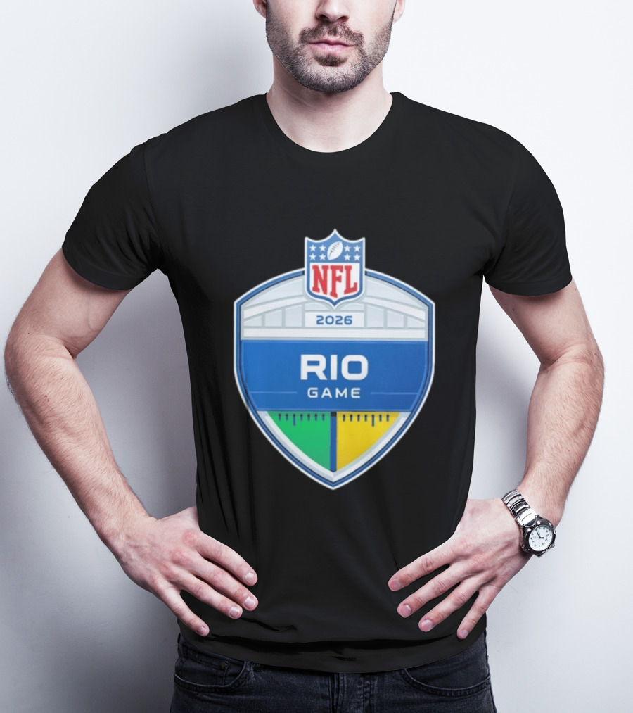 NFL Rio Game Maracana 2026 T-Shirt