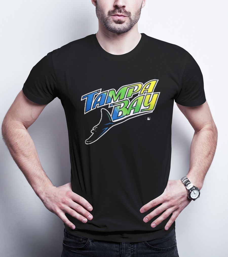 Tampa Bay Rays 2026 Classic Vibrant Logo With Manta Ray Element T-Shirt