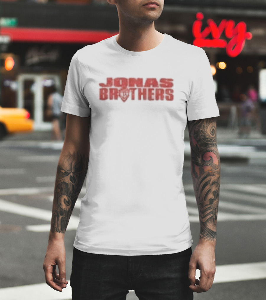 Jonas Brothers Collection Burning Up Tour 2026 T-Shirt
