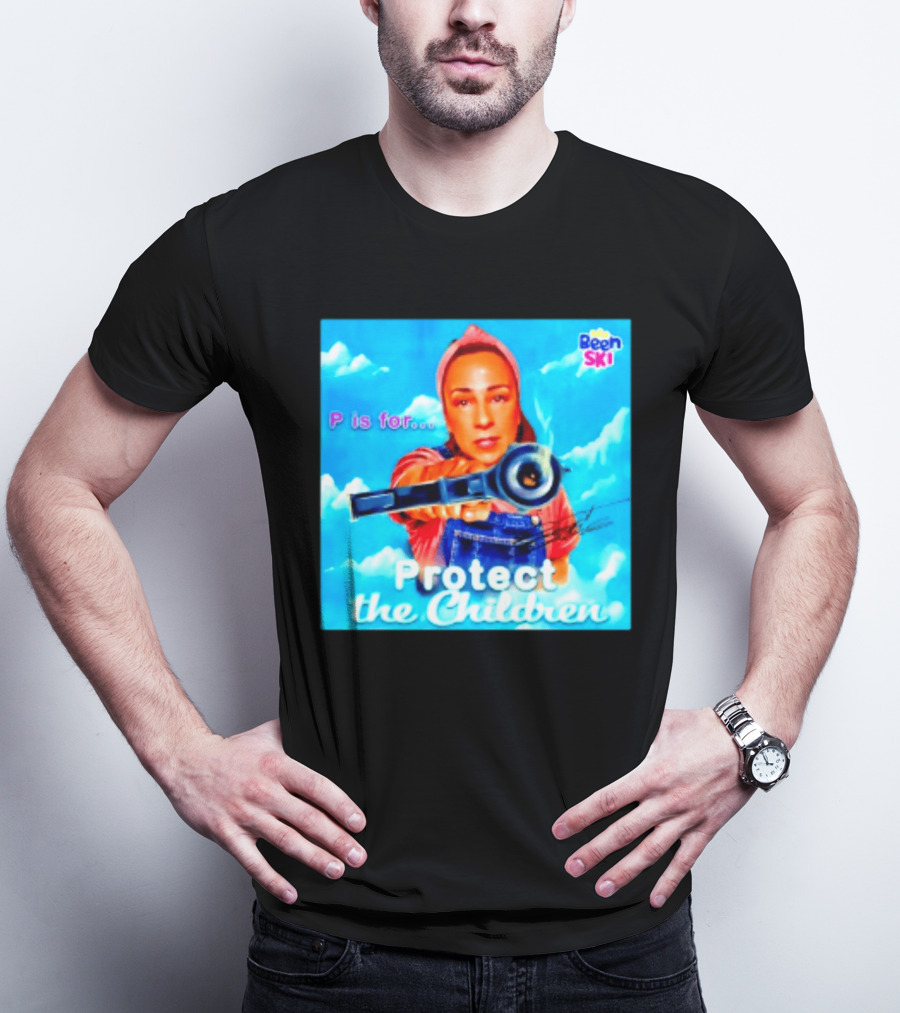 P Is For Protect The Children Been Ski T-Shirt