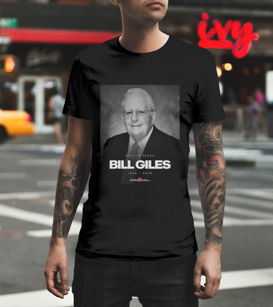 Rest In Peace Bill Giles 1934 2026 Phillies Nation T-Shirt