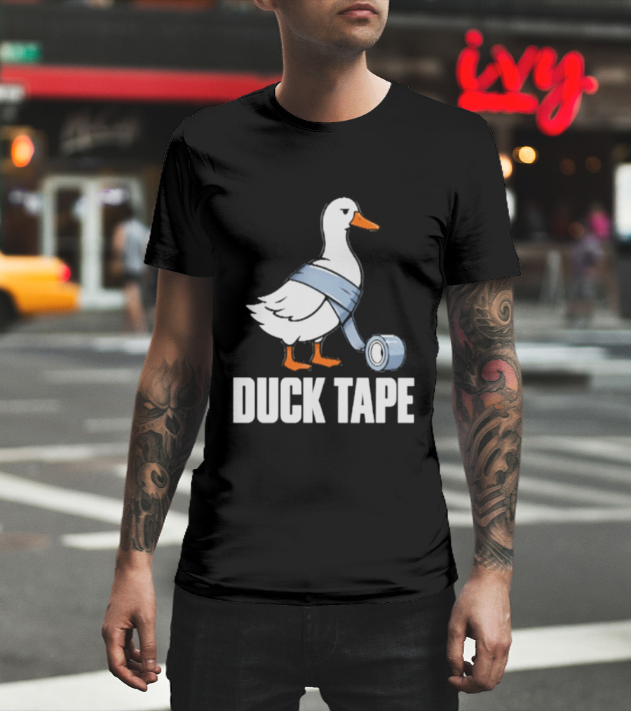 Duck With Tape Roll Duck Tape T-Shirt