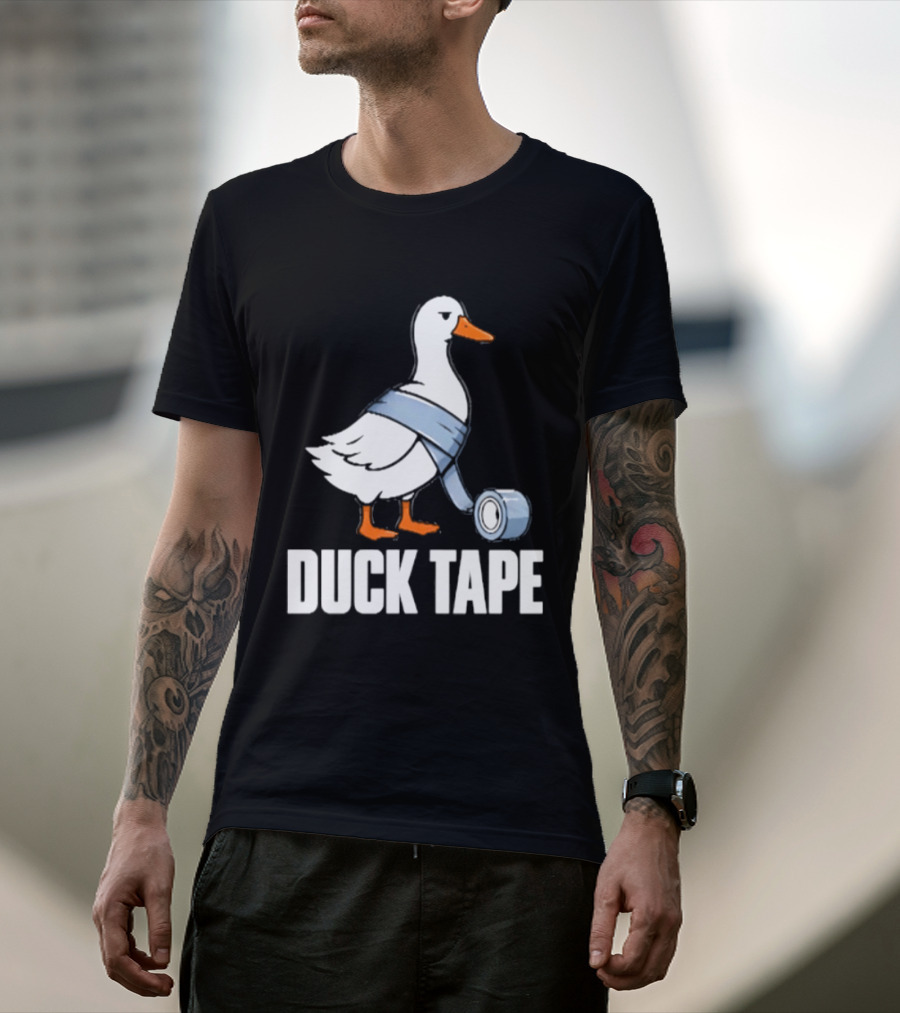 Duck With Tape Roll Duck Tape T-Shirt