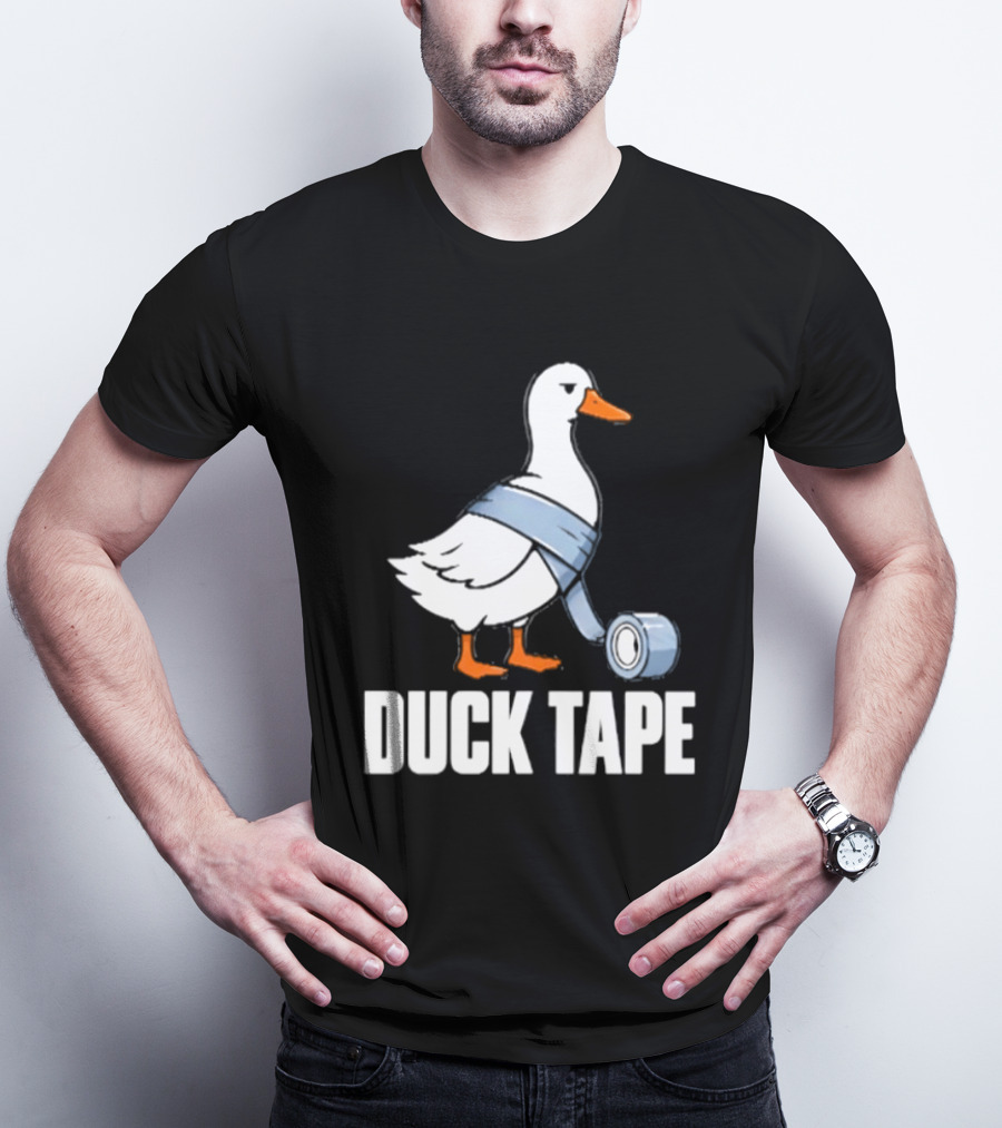 Duck With Tape Roll Duck Tape T-Shirt